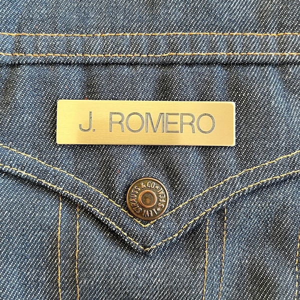 Police Uniform Name Badge - Etsy