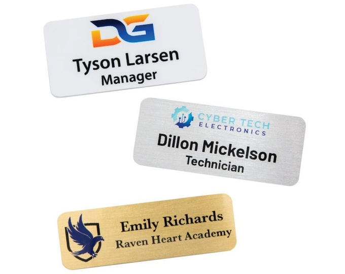 Fancy Gold Engraved Plate Metal Name Sign Picture Frame Plate Engraved ...