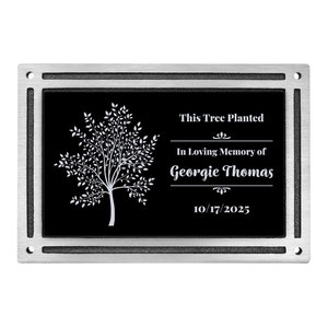 Bronze Memorial Plaque - Outdoor Memorial Sign - Bronze Memorial Plaque ...