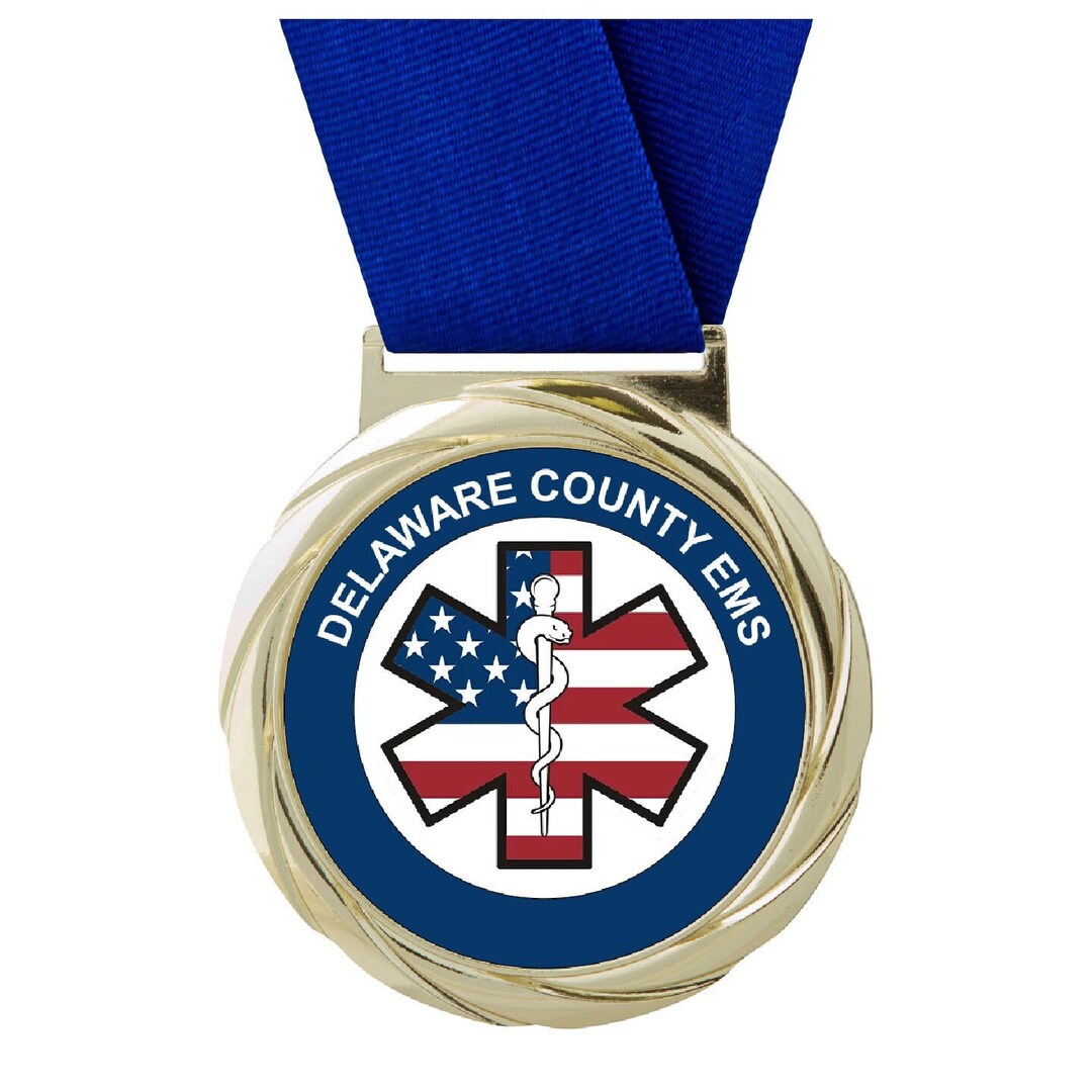 Large Custom Medal - Custom Engraved Medallions - Custom Race Medal ...