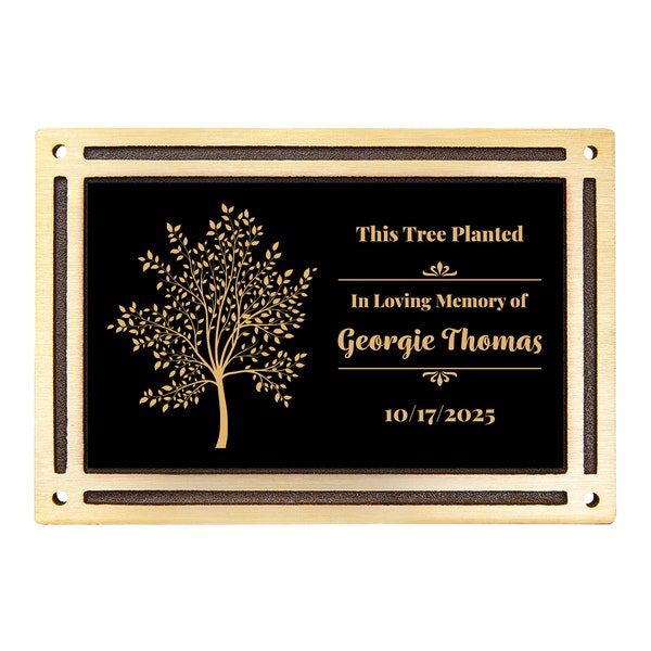 Outdoor Memorial Plaque - Etsy
