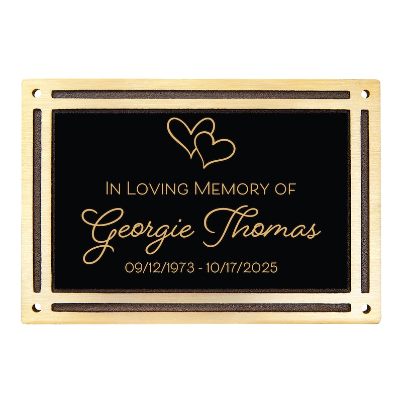 Outdoor Memorial Plaque - Etsy