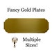 Fancy Gold Engraved Plate - Metal Name Sign - Picture Frame Plate ...