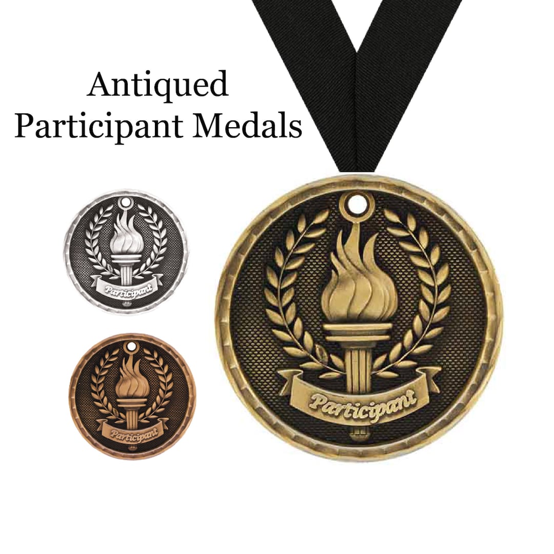 Participation Award Medals - Participant Medallion - Do Your Best Gift ...