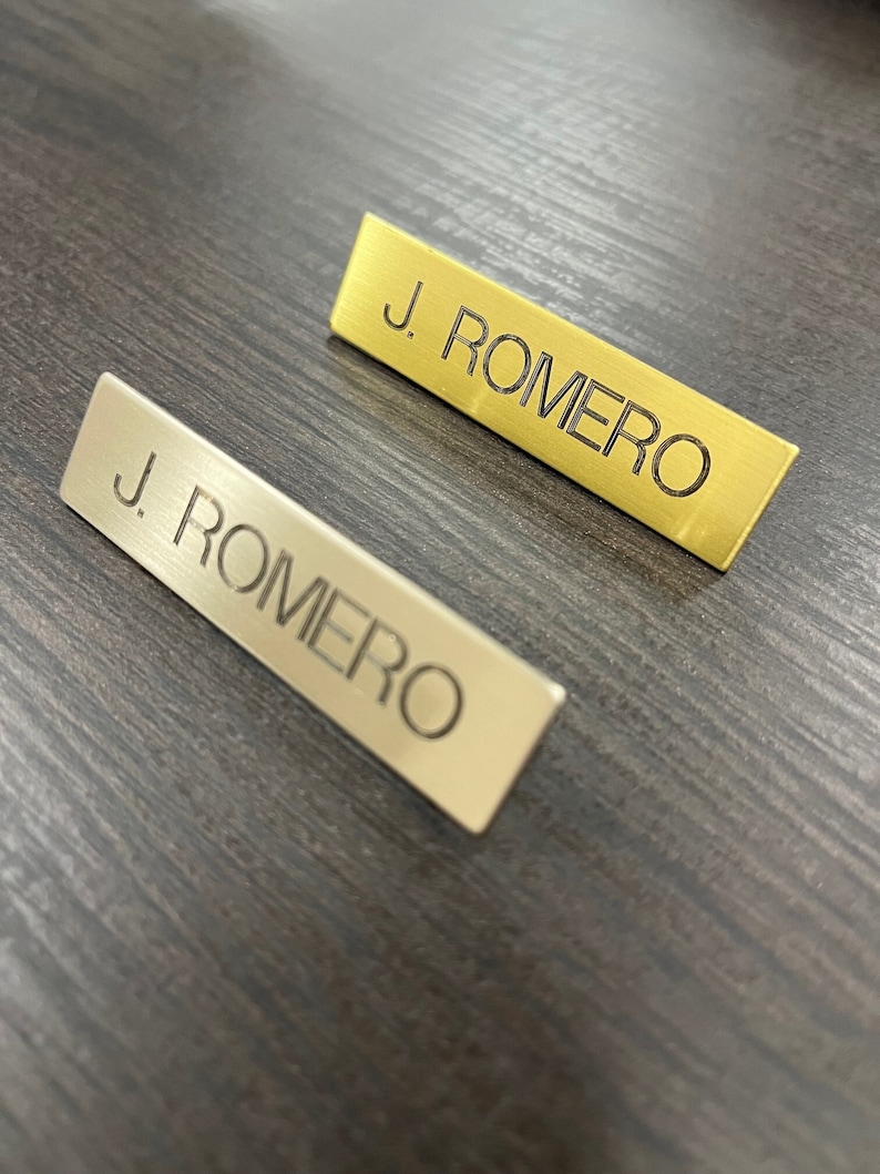 Police Bar Name Tag - Fire Department Name Badge - Uniform Name Bar Pin ...