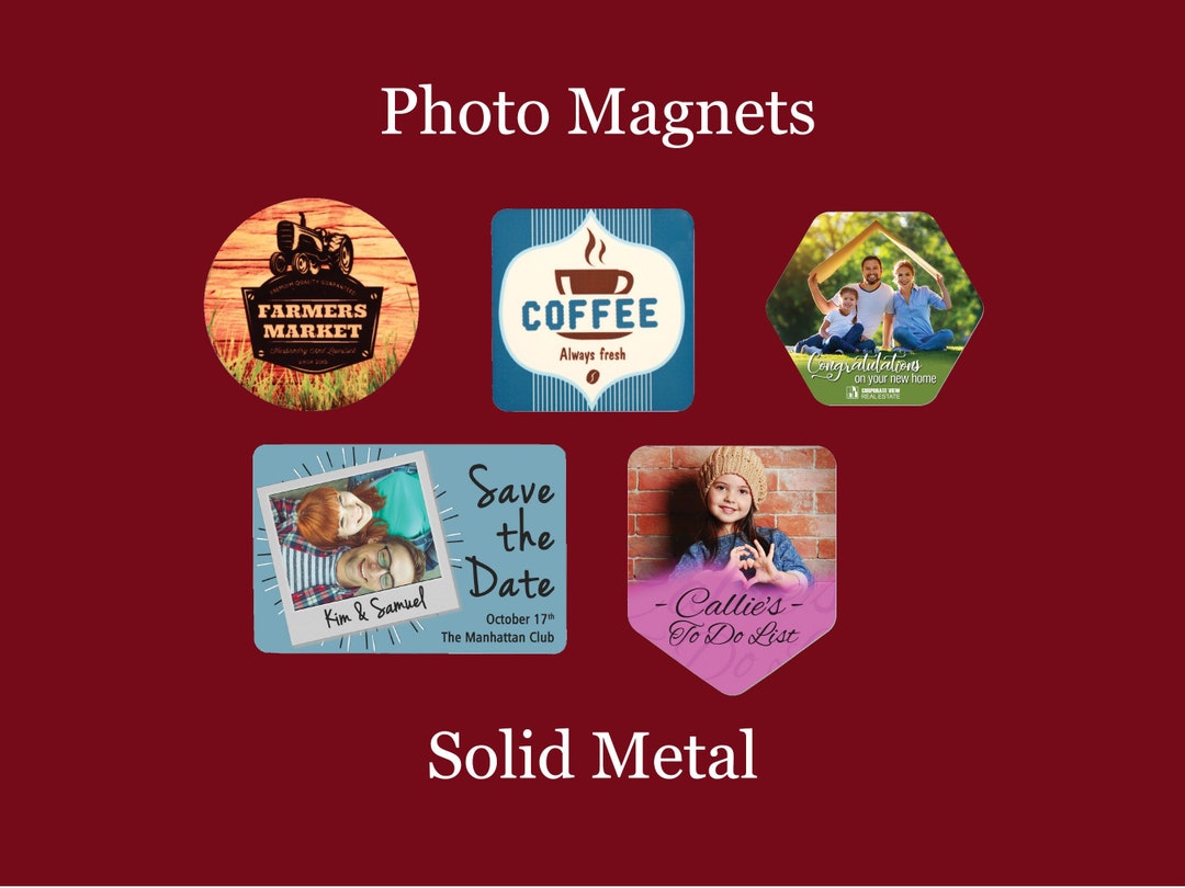 Custom Photo Magnet | Custom Magnet | Personalized Refrigerator Magnet ...