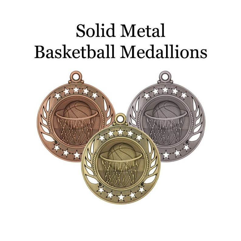 Basketball Award Medals - Personalized Basketball Award - Team ...