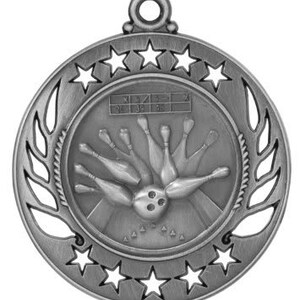 Bowling Award Medals - Personalized Bowling League Award - Bowling ...