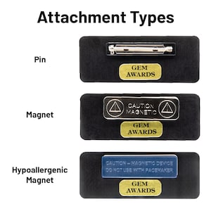 Custom Name Tag for Work Logo Name Tag Personalized Metal Name Badges ...