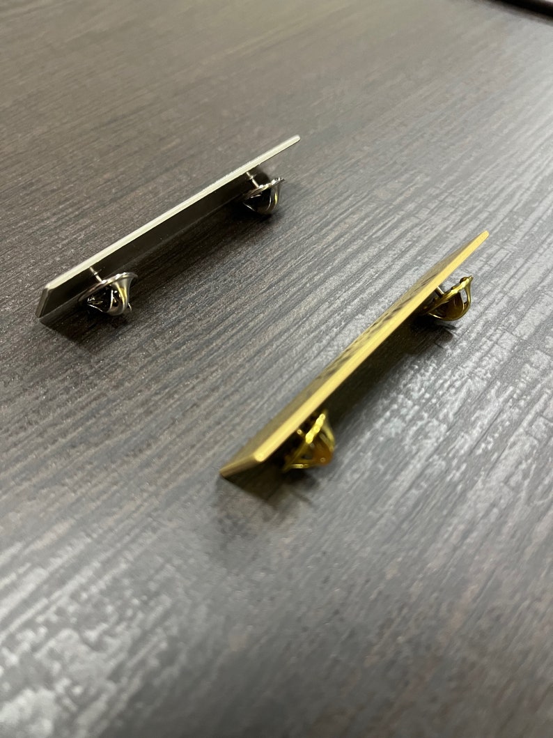 Uniform Name Badge for Work - Pin Name Tag - Military - Police - Fire ...