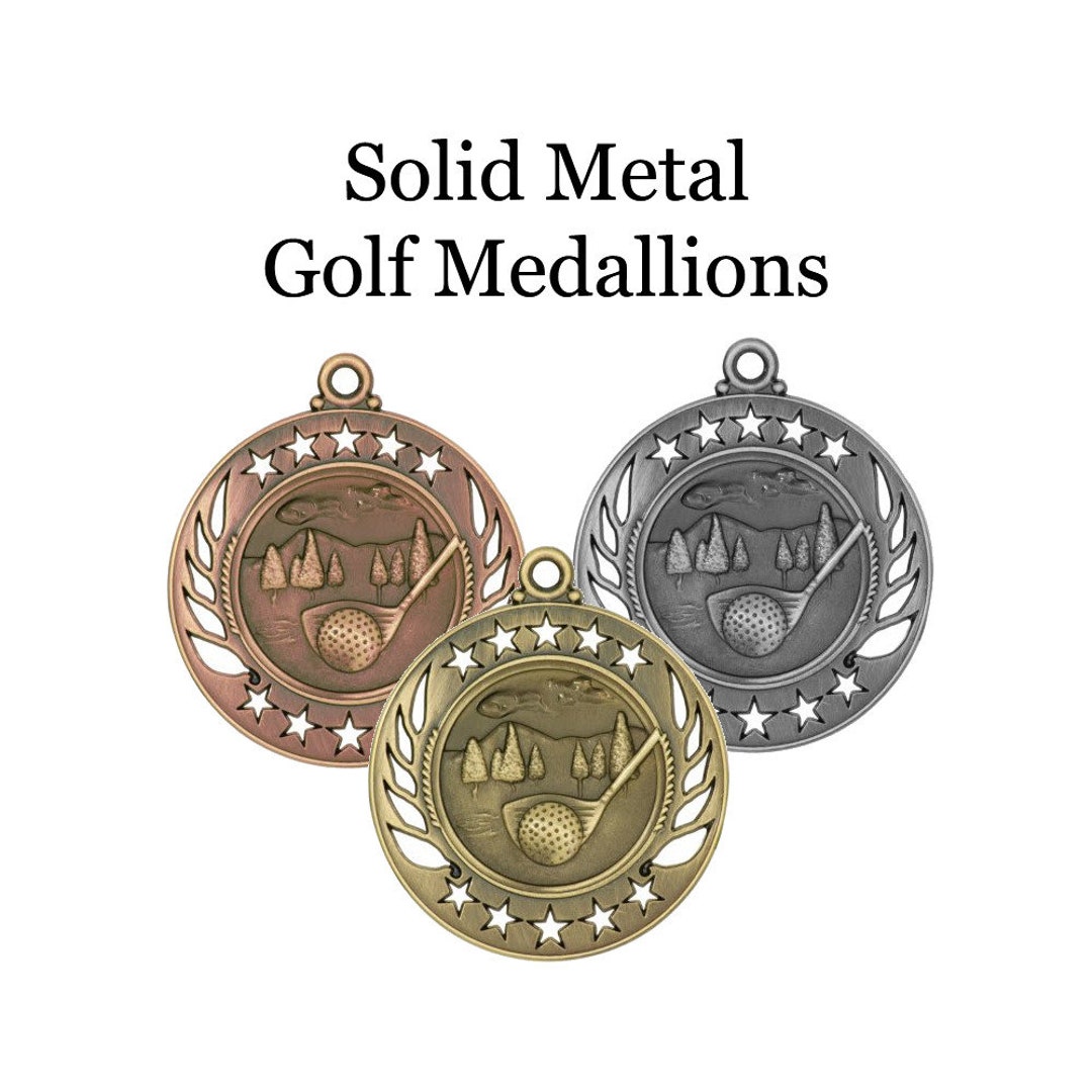 Golf Award Medals - Personalized Golf Club Award - Golf Team Award ...