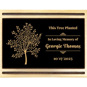 Bronze Memorial Plaque Outdoor Memorial Sign Bronze - Etsy