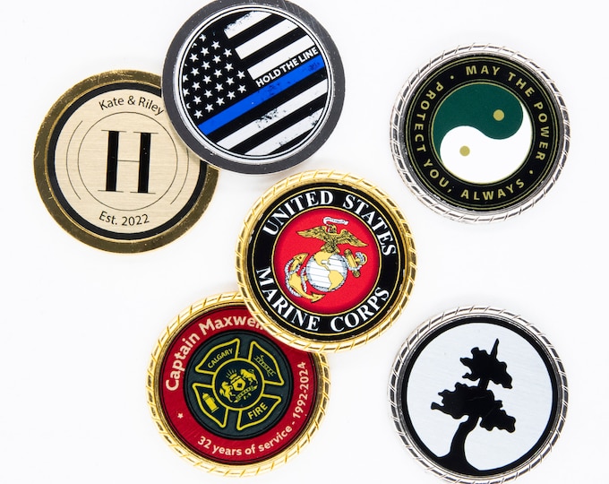 Adventure EDC Challenge Worry Coin - Etsy