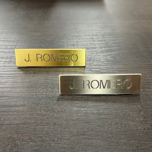 Police Bar Name Tag - Fire Department Name Badge - Uniform Name Bar Pin ...