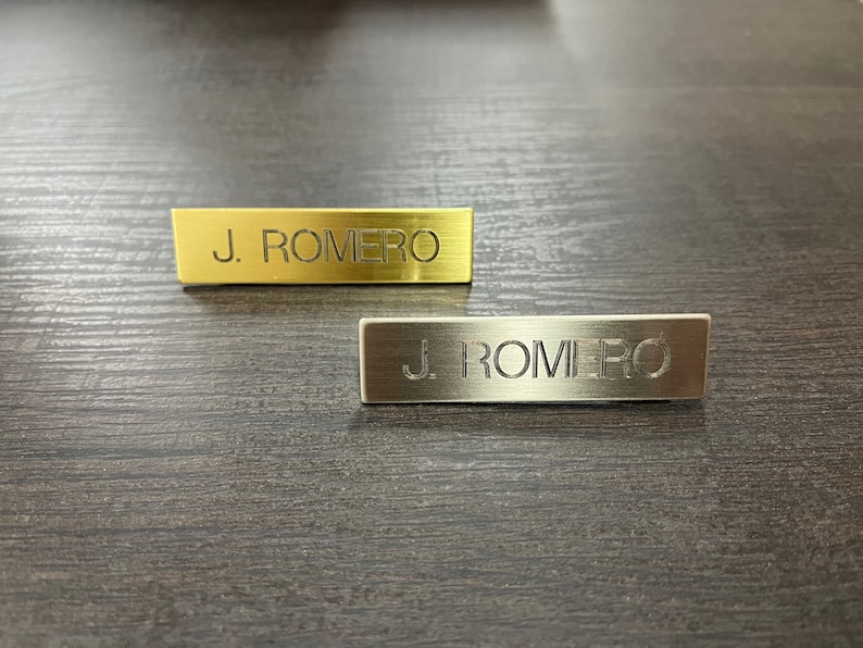 Police Bar Name Tag - Fire Department Name Badge - Uniform Name Bar Pin ...