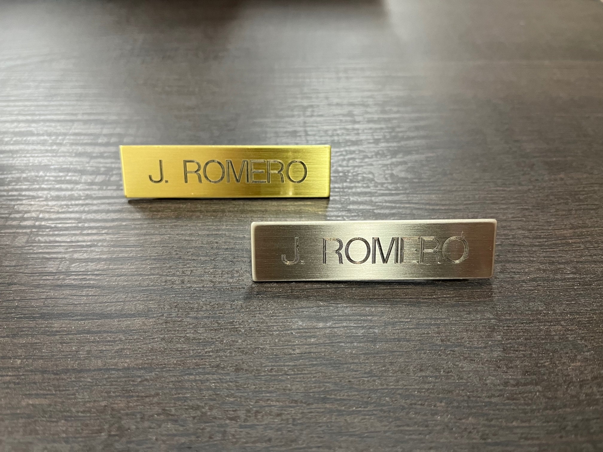 Police Bar Name Tag - Fire Department Name Badge - Uniform Name Bar Pin ...