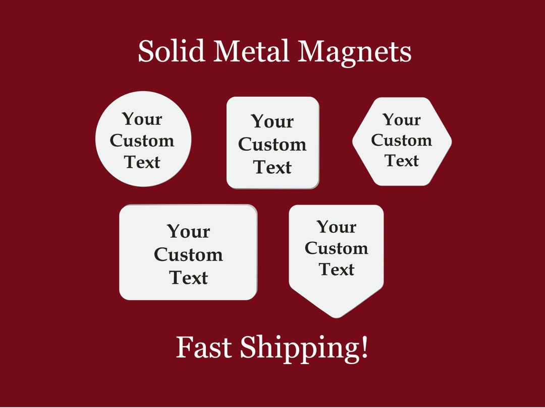 Custom Magnet | Custom Fridge Magnet | Personalized Refrigerator Magnet ...