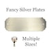 Fancy Silver Engraved Plate - Metal Name Sign - Picture Frame Plate ...