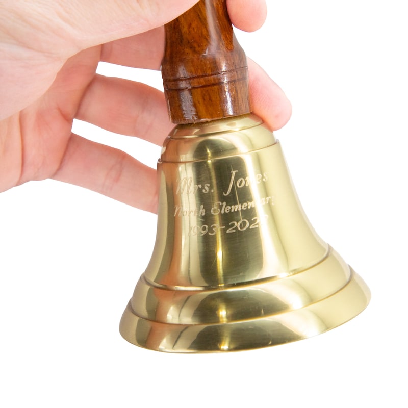 Engrave Hand Bell - Etsy