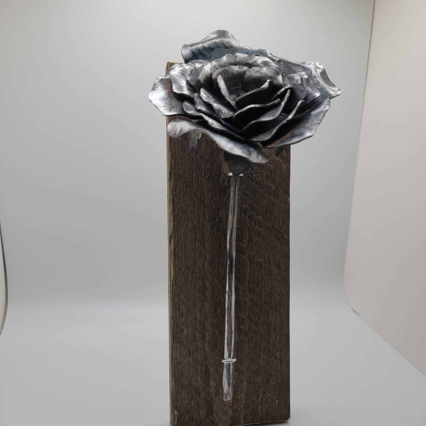 Hand Forged Rose - Etsy