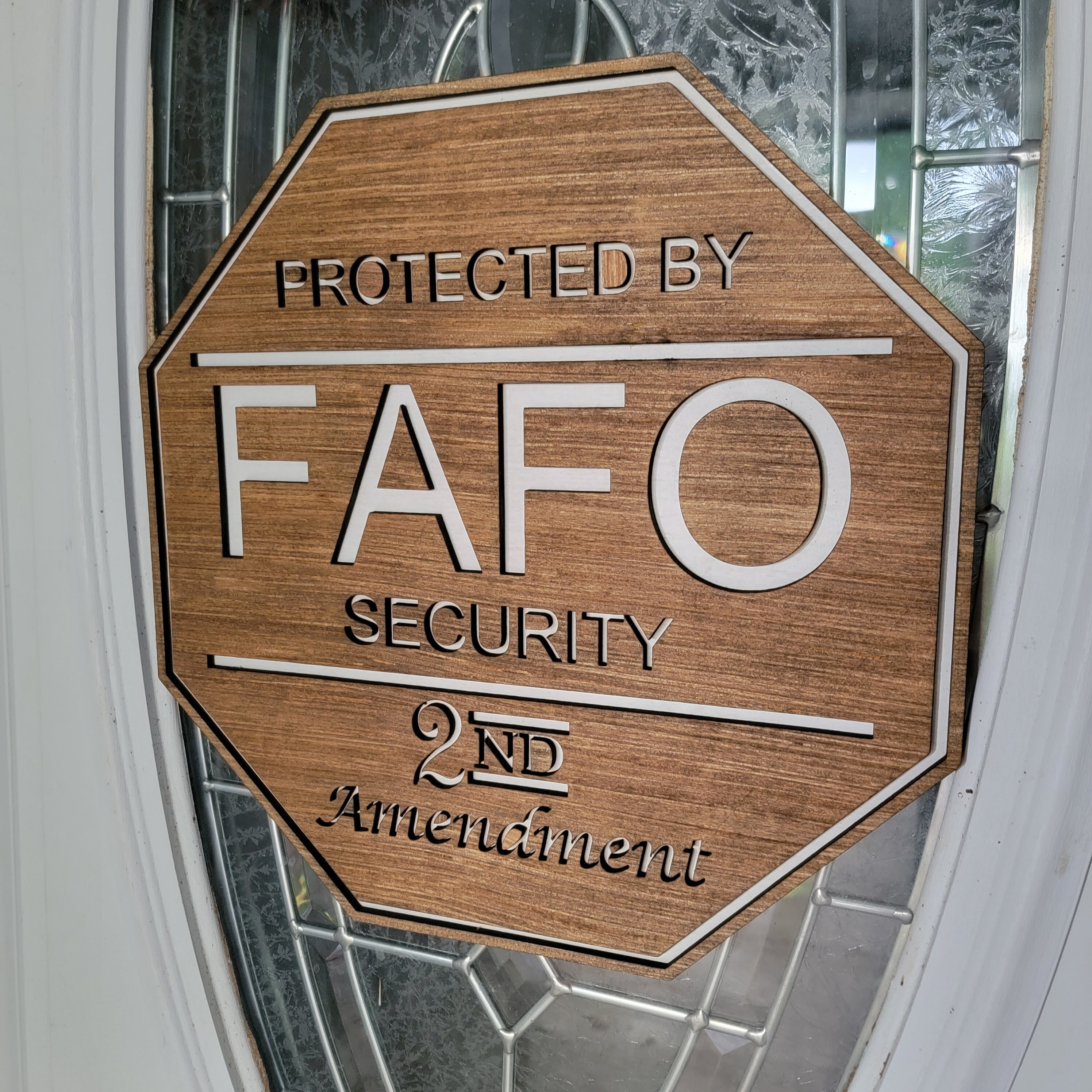 FAFO Wooden Sign - Etsy