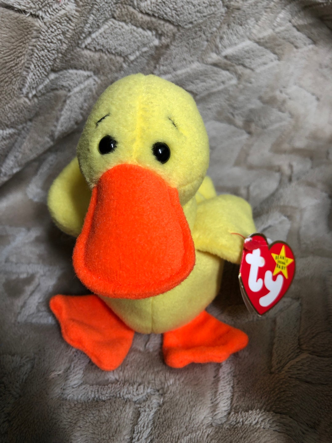 Rare 1993 Ty Beanie Baby Quackers - Etsy