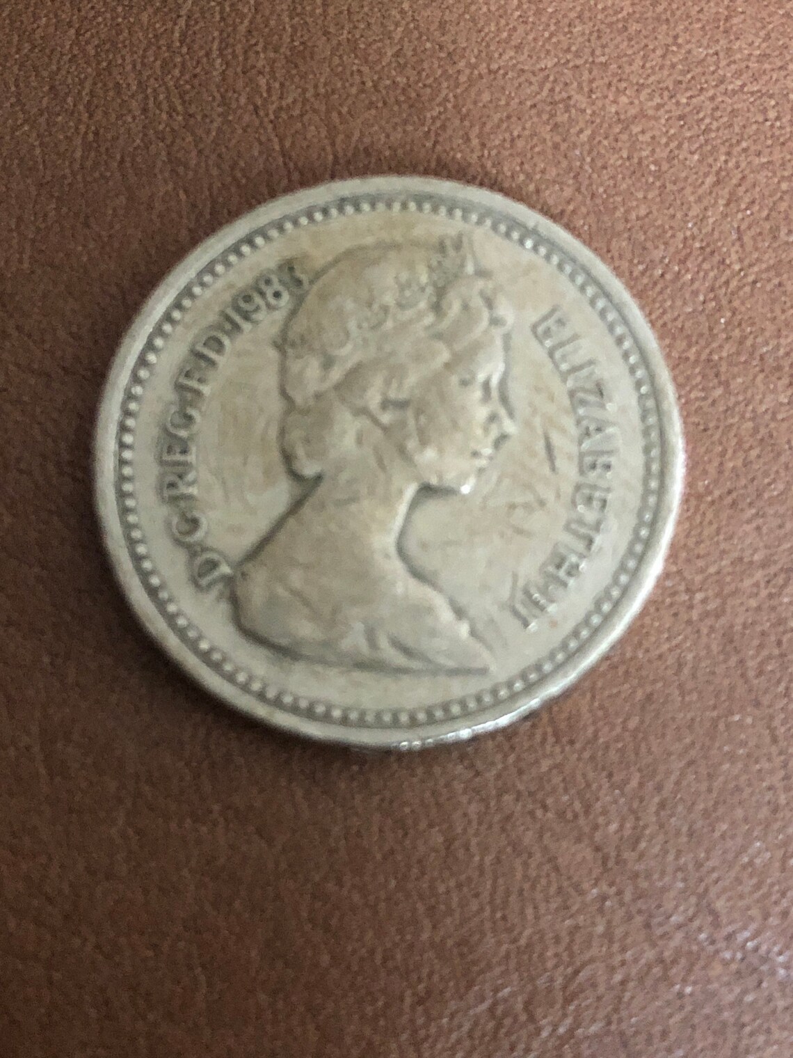 A Rare 1983 One Pound Coin - Etsy