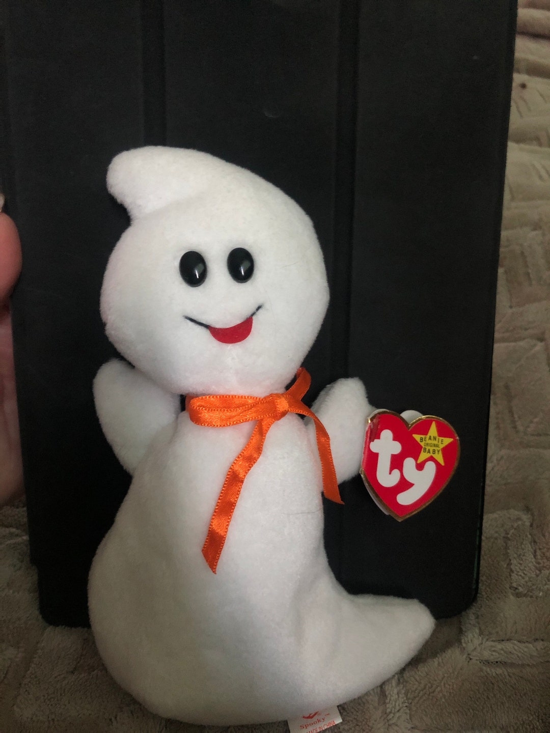 TY Beanie Baby Spooky the Ghost - Etsy