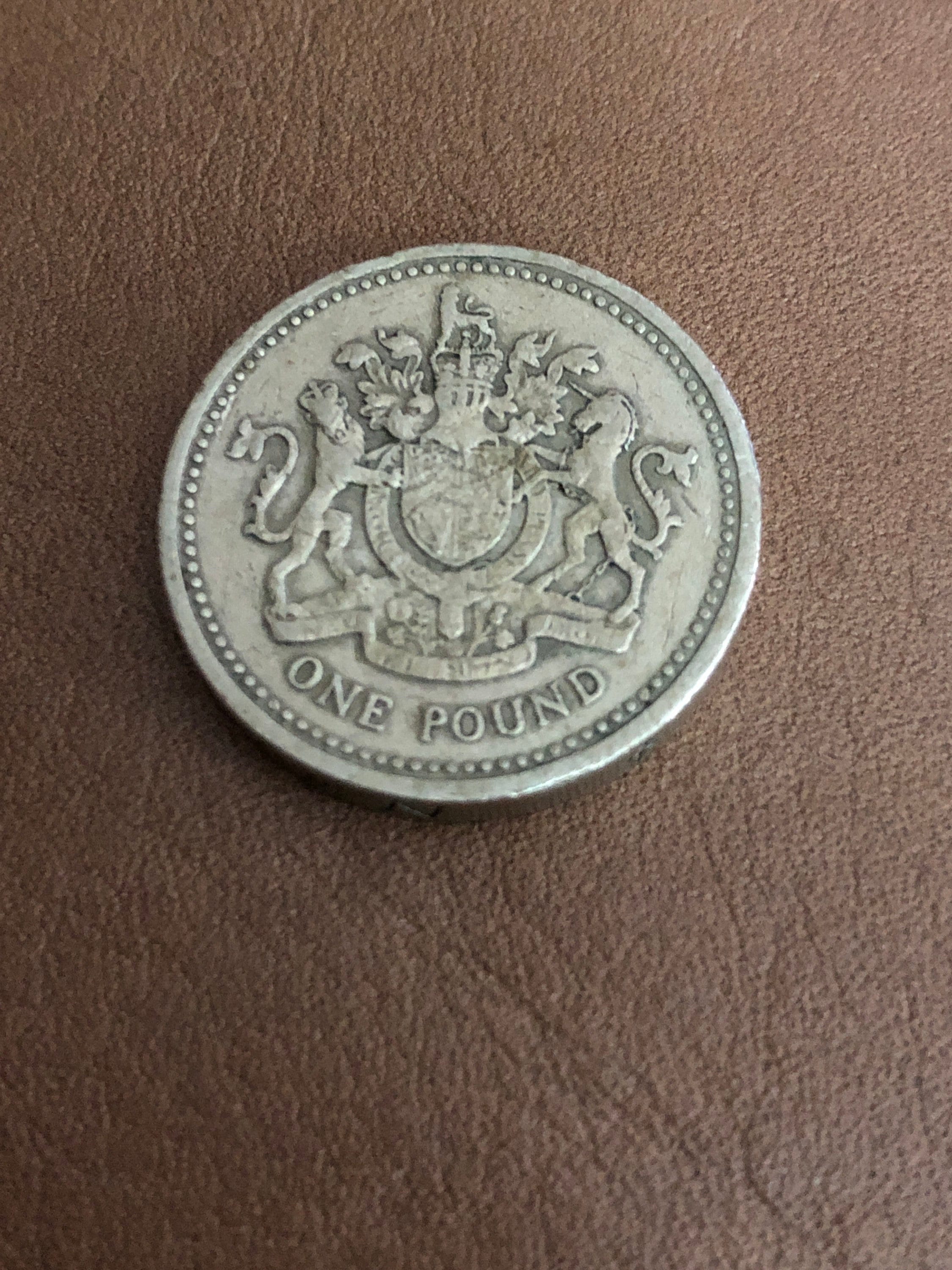 A Rare 1983 One Pound Coin - Etsy