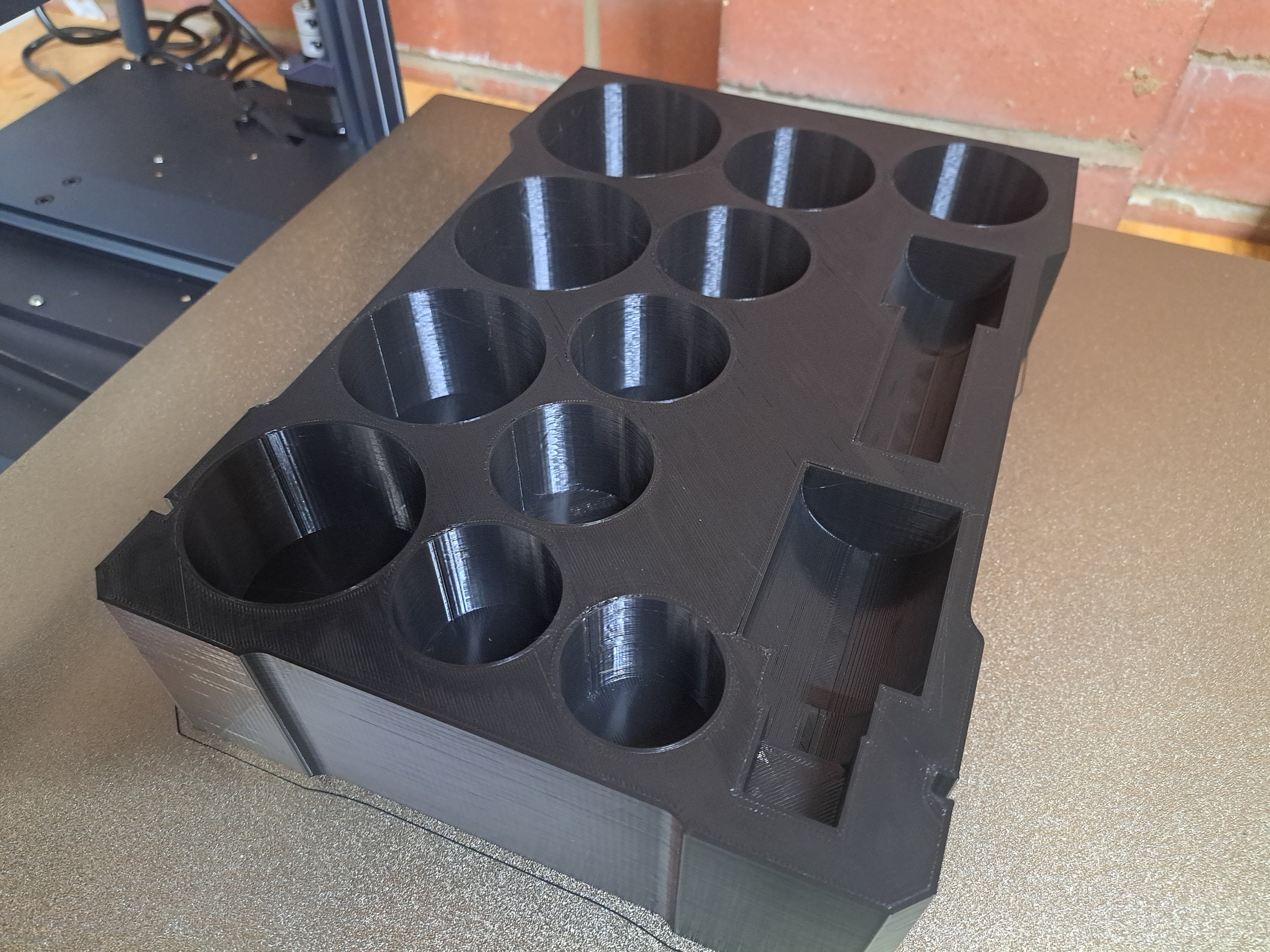 3D Printed Milwaukee Packout 3/4 Inch Drive Insert Tray. Fits the ...