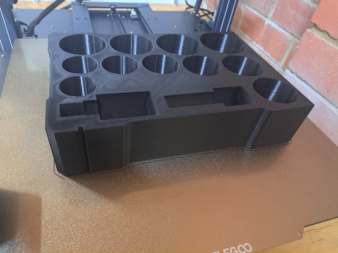 3D Printed Milwaukee Packout 3/4 Inch Drive Insert Tray. Fits the ...