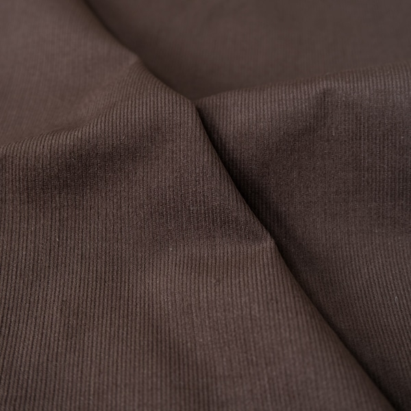 Dark Brown Cotton Fabric - Etsy