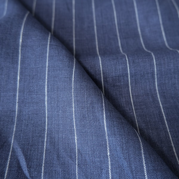 Pinstripe Fabric - Etsy