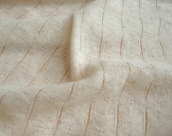 Pointelle Fabric - Etsy