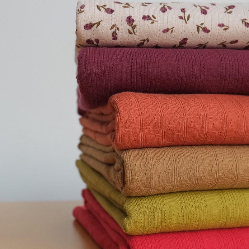 Pointelle Fabric - Etsy