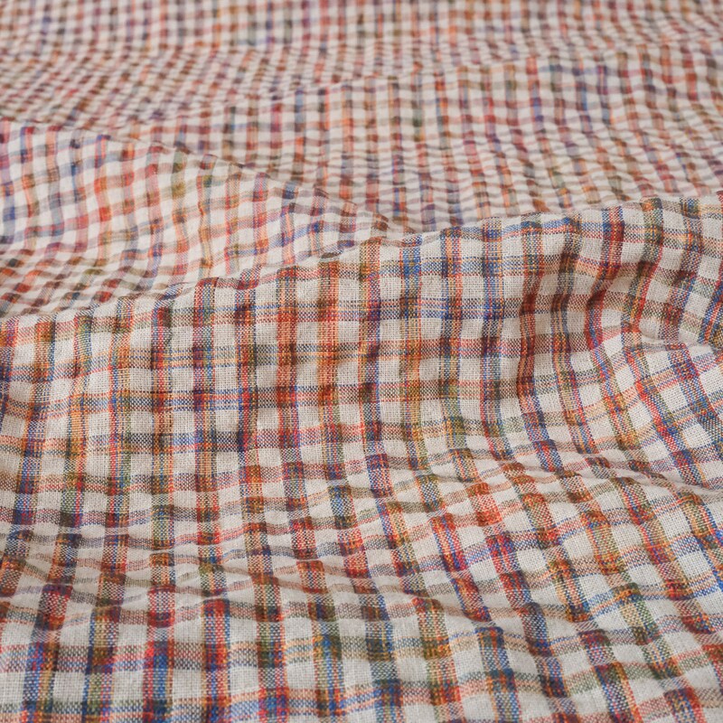 Madras Plaid Fabric - Etsy