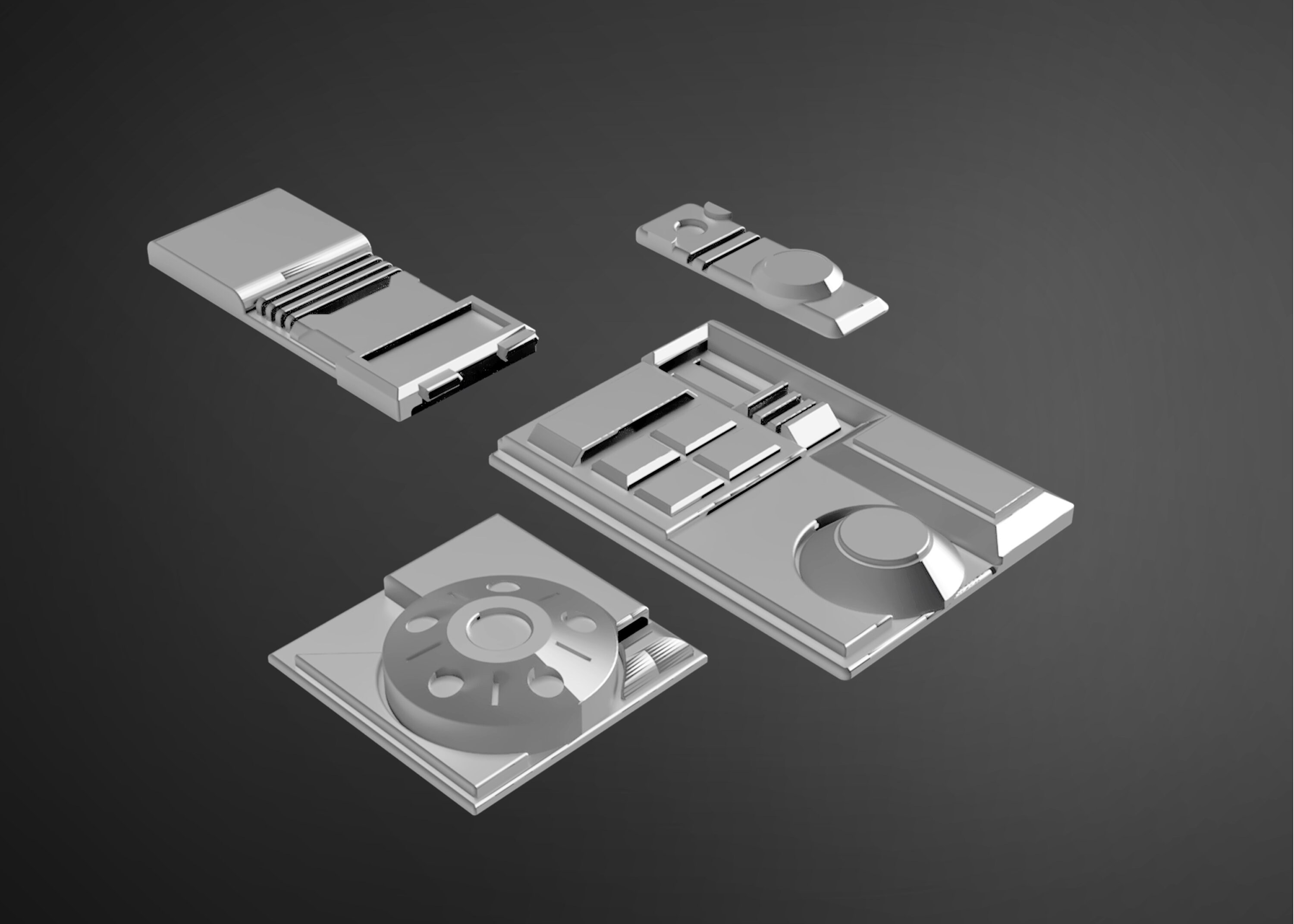 Cad Bane Inspired Accessories 3D Models - Etsy