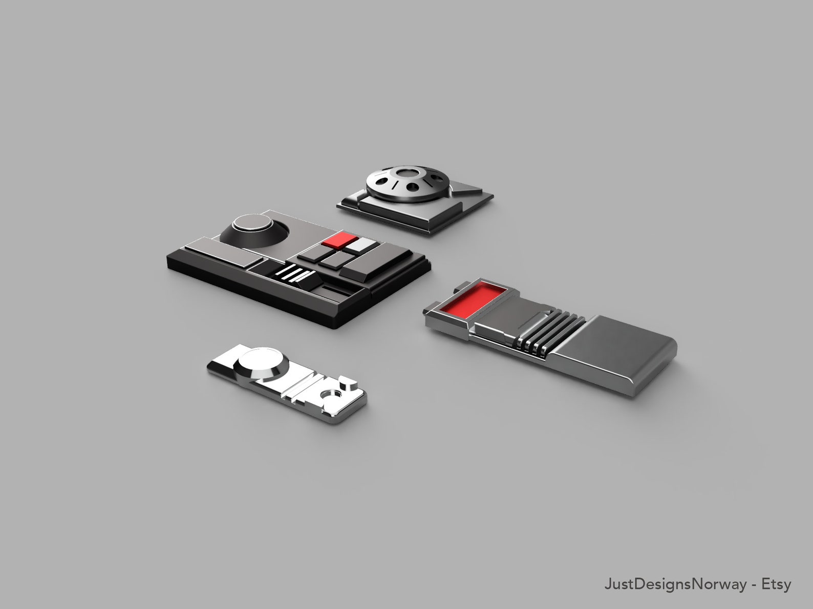 Cad Bane Inspired Accessories 3D Models - Etsy