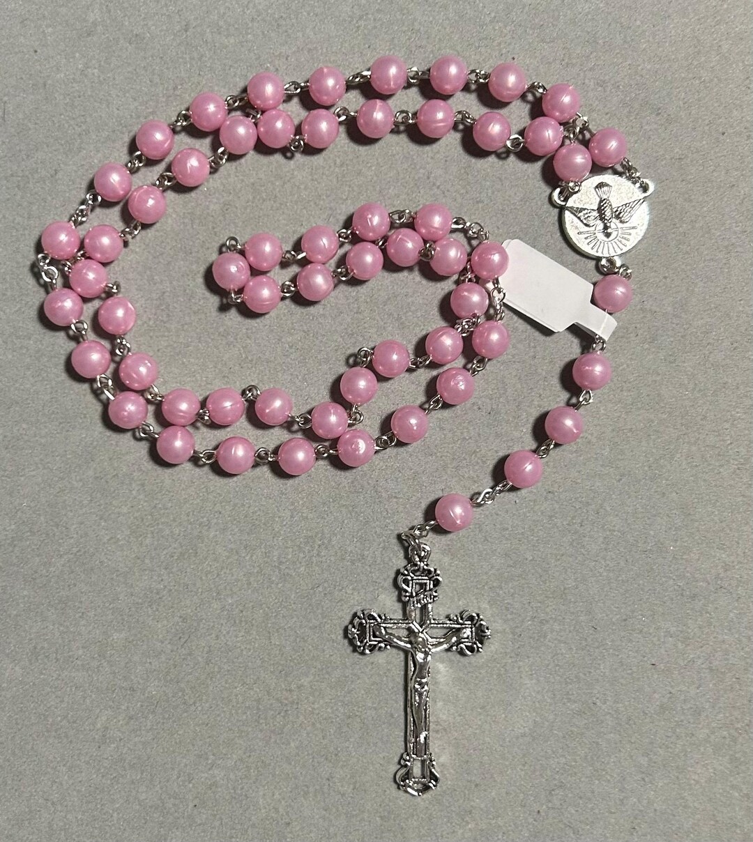 Handmade Pearl Style Traditional Catholic Rosary With Modern Design ...