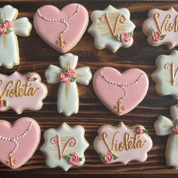 Communion Cookies - Etsy
