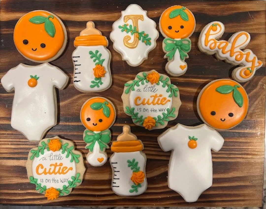 Cutie Baby Shower Cookies #2 - Etsy