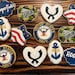 Navy Cookies - Etsy