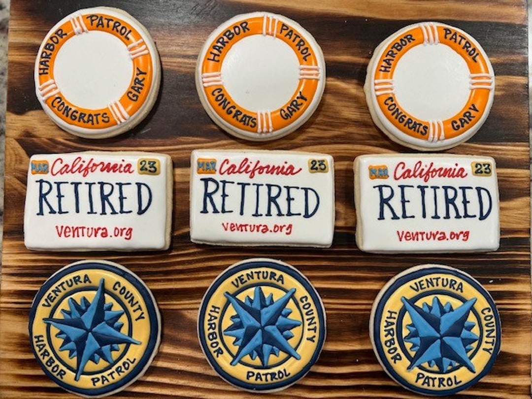 Retirement Cookies - Etsy