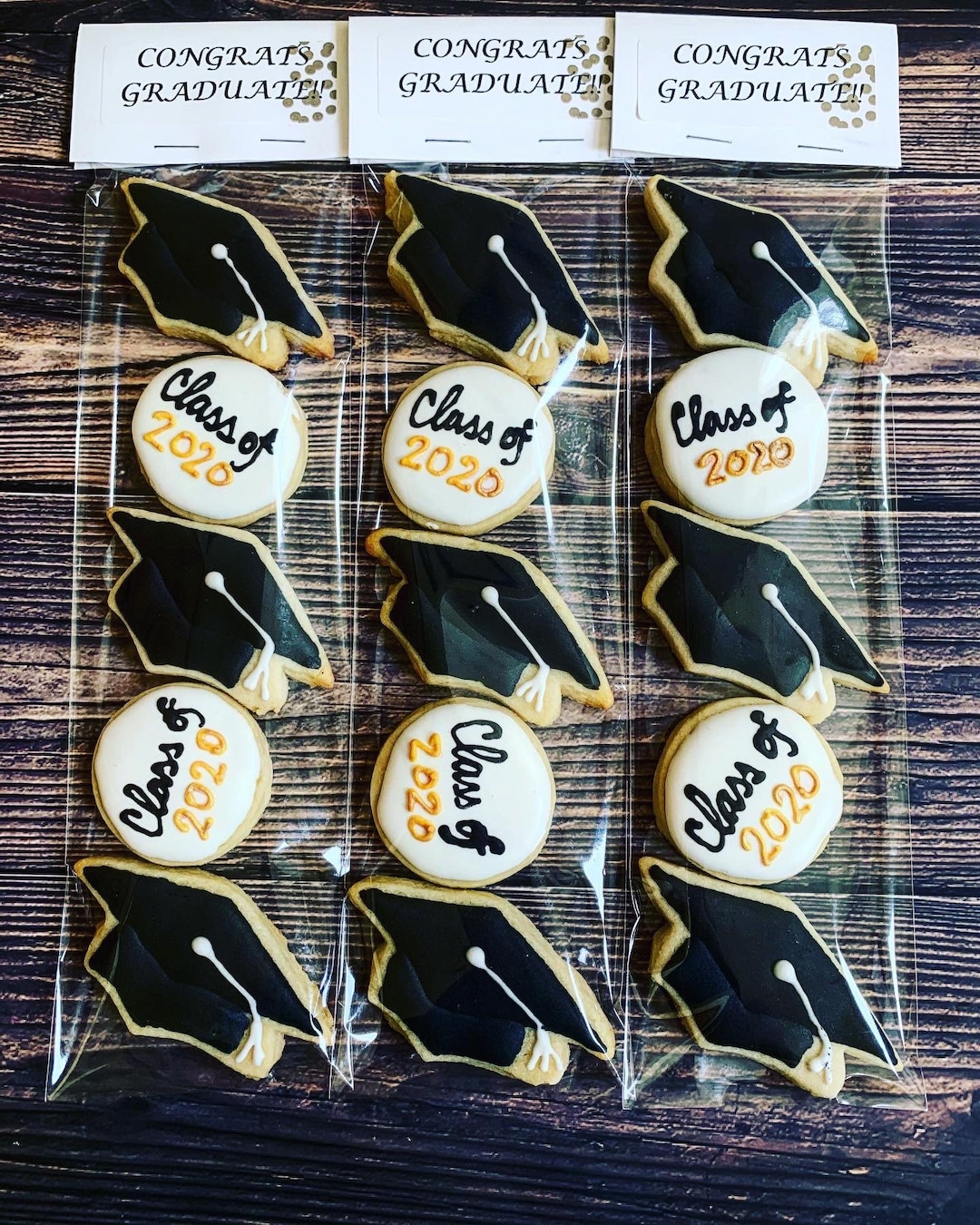 Graduation Cookie Bags - Etsy
