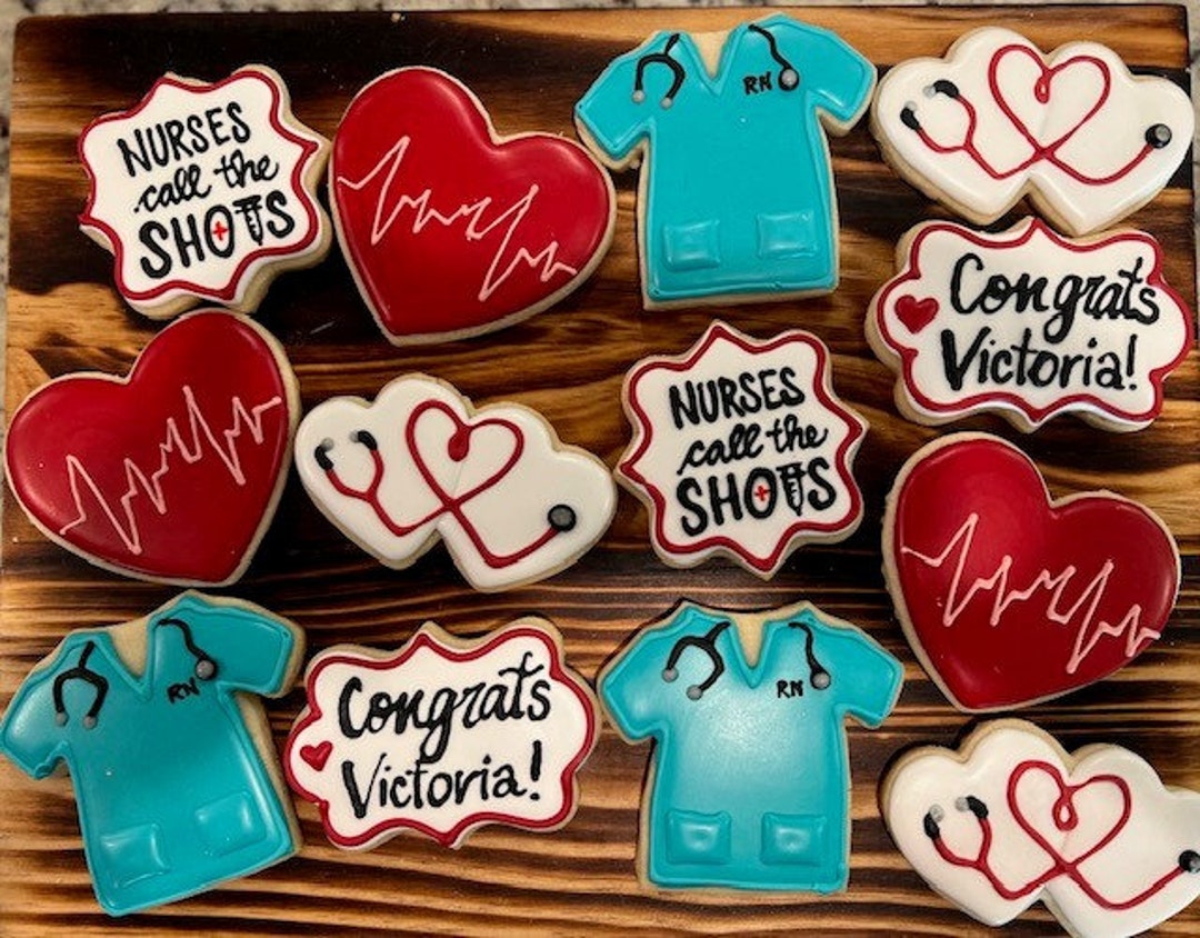 Nurse Cookies - Etsy