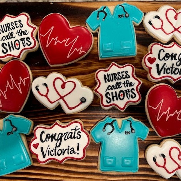 Nurse Cookies - Etsy