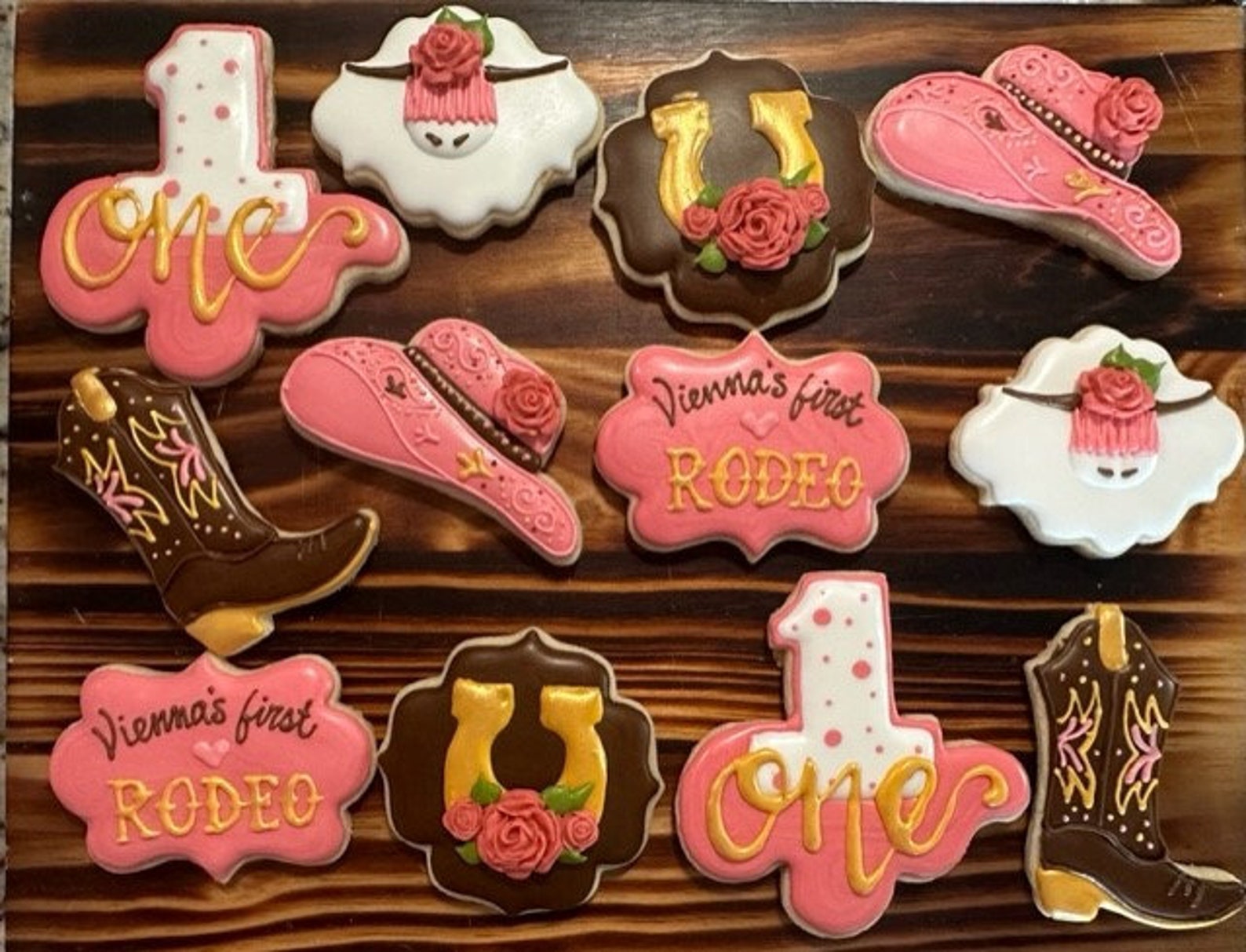 First Rodeo Birthday Cookies - Etsy