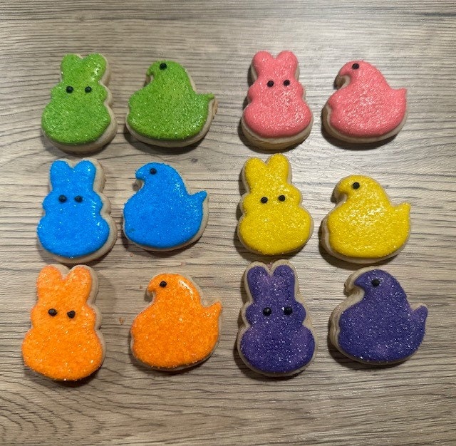 Mini Peep Cookies - Etsy