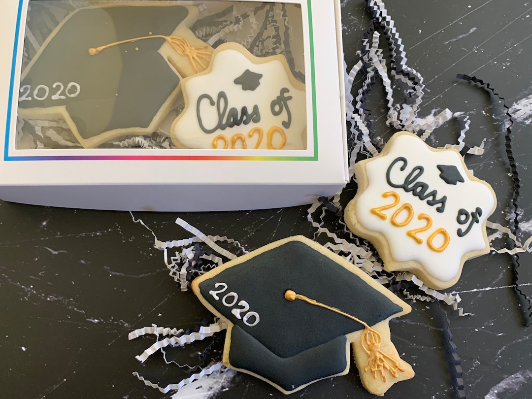 Graduation Sugar Cookie Gift Box - Etsy