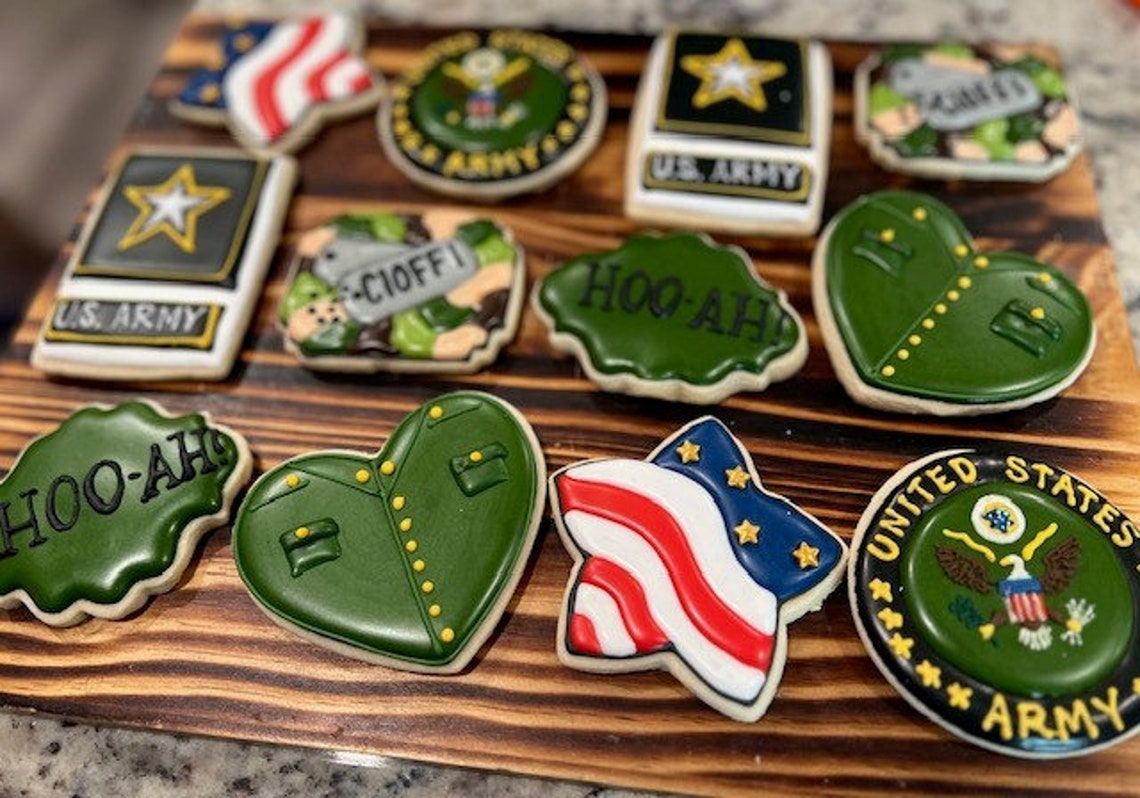 Army Cookies - Etsy